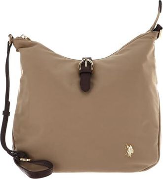 U.S.Polo Association sac à épaule Houston Hobo Bag Warm Taupe beige