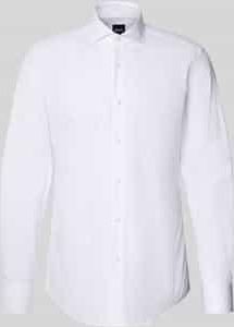 HUGO BOSS Slim Fit Freizeithemd aus reiner Baumwolle