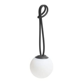 Fatboy Kabellose, wiederaufladbare Au&szlig;enlampe Bolleke - Grau - Silikon - Designer Nathalie Schellekens