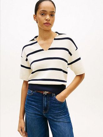 Tommy Hilfiger Pull en maille d&eacute;contract&eacute;