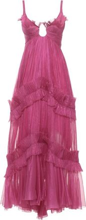 Maria Lucia Hohan Femme, Robes, Rose, Taille: 36 FR Matea Ruffled Dress