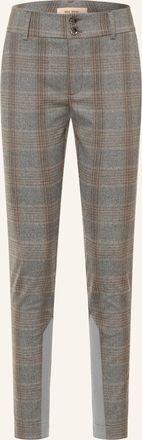 Mos Mosh Mos Mosh Flanellhose Mmlush Tuxen grau