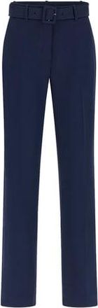 Guess Pantalon droit uni avec ceinture