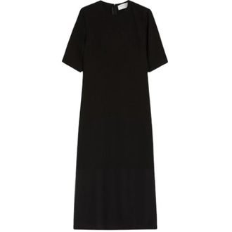 Sportmax Kleid im T-Shirt-Stil - - Dresses - Damen - Schwarzk - S