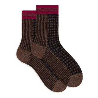 Gallo Gallo, Femme, Sous-v&ecirc;tements, Multicolore, Taille: ONE Size Chaussettes Courtes en Coton