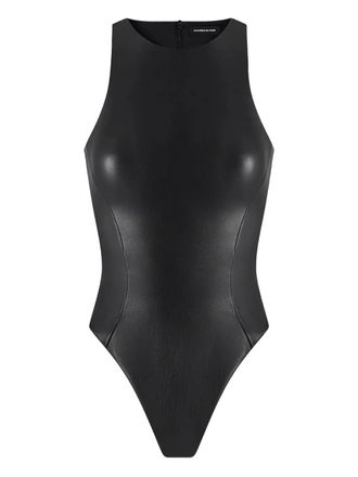 Mani&egrave;re De Voir body &agrave; col montant - Noir