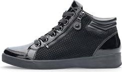 Ara Osaka Chaussures à Lacets Basses pour Femme, Noir, 38 EU