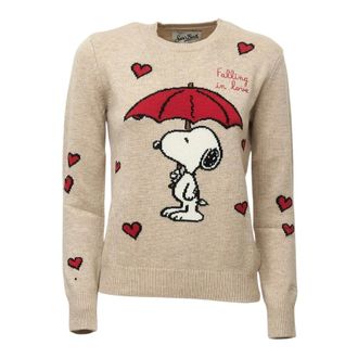 MC2 Saint Barth Pull Reine - Femme - Pulls - Beige - Taille: 40 FR