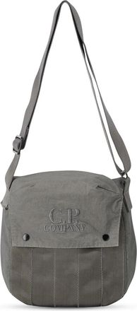 C.P. Company Businesstaschen & Reisegep&auml;ck - Umh&auml;ngetasche mit Logo - Gr. unisize - in Gr&uuml;n - f&uuml;r Damen