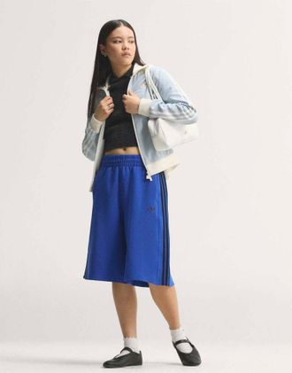 adidas Originals OG - Trainingsjacke aus Tweed in Crystal Sky-Blau