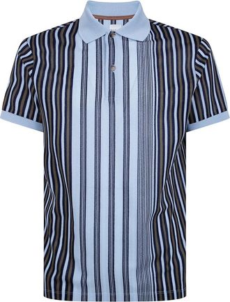 Paul Smith Homme, Tops, Multicolore, Taille: XL Deck Stripe Polo