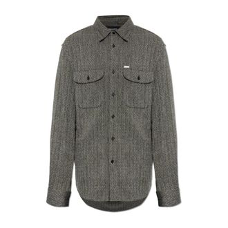 Dsquared2 Homme, Chemises, Gris, Taille: M Casual Chemises