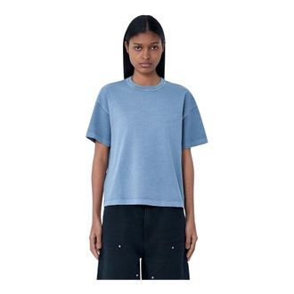 Carhartt Work in Progress Femme, Tops, Bleu, Taille: 40 FR T-shirt Torion