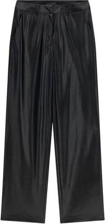 Guess Pantalon Zanita droit effet cuir