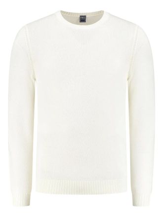 Fedeli pull à col rond - Blanc