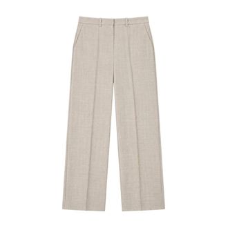 Clips Pantalon large - Femme - Pantalons - Beige - Taille: 46 FR
