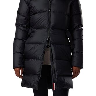 Rossignol Parka droite &agrave; capuche ceintur&eacute;e