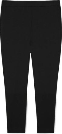 Fiorella Rubino Femme, Pantalons, Noir, Taille: 36 FR Leggings couleur unie