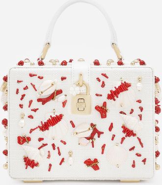 Dolce & Gabbana Henkeltasche Dolce Box - Frau Handtaschen Weiss Onesize