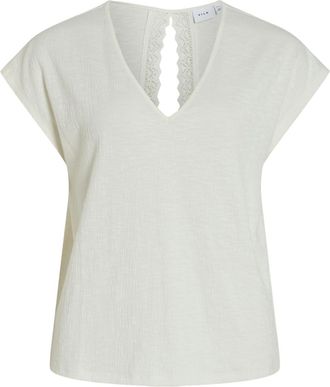 Vila VISYMA V-Neck Cap Sleeve TOP