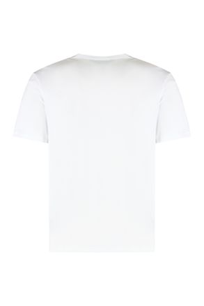 Palm Angels Mens Set Of Three Cotton T-Shirts White And Polos