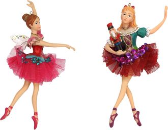 Gisela Graham Nussknacker Clara Ballerina Christbaumschmuck NEU
