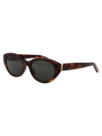 Saint Laurent Womens Sunglasses Slm148 Havana-Grey Acetate Havana/grey