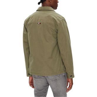 Tommy Hilfiger Regenerated Cotton Twill Jacket - Green