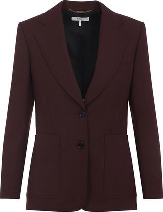 Chlo&eacute; Veste Casual - Violet