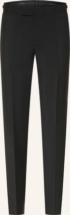 Wilvorst Wilvorst Smoking-Hose Slim Fit Mit Galonstreifen schwarz