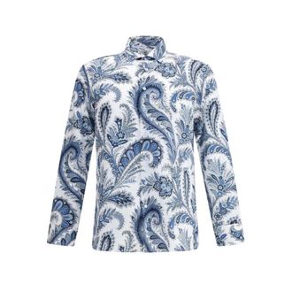 Etro Baumwoll Paisley Hemd - - Shirts - Herren - Mehrfarbig - XL