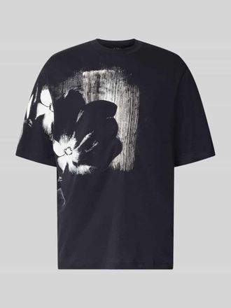 A|X Armani Exchange Comfort Fit T-Shirt mit Motiv-Print