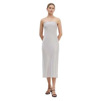 Sams&oslash;e & Sams&oslash;e Saelina Kleid - - Dresses - Damen - Grau - S