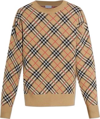 Burberry Homme, Pulls, Brun, Taille: 2XL Sweater Gregory