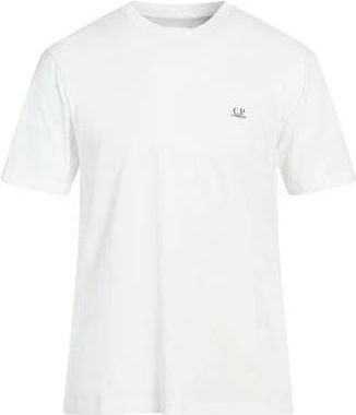 C.P. Company C.p. Company, Homme, Tops, Blanc, Taille: 2XL T-Shirt Goggle en Jersey 30/1