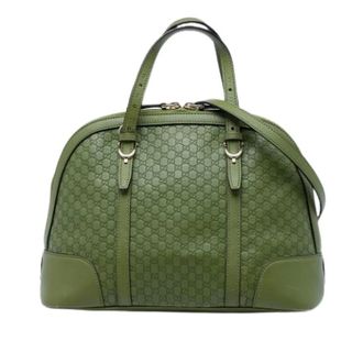 Gucci Pre-owned Nice Satchel - - Pre-owned - Damen - Gr&uuml;n - ONE SIZE