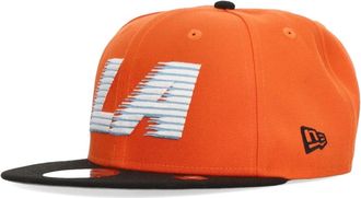 New Era unisex, Accessoires, Orange, Taille: ONE Size 950 CE Flat Visor Cap