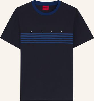 HUGO BOSS Hugo T-Shirt Dempsy Regular Fit blau