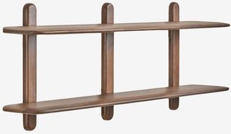 Sklum &Eacute;tag&egrave;re murale en bois Veleta SKLUM &x2194&xFE0E 130 cm