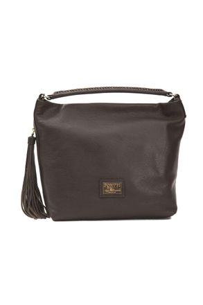 Pompei Donatella Brown Leather épaule pour femmes