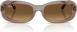 Ray-Ban Femme, Accessoires, Gris, Taille: 53 MM Rb2221 Lunettes de soleil