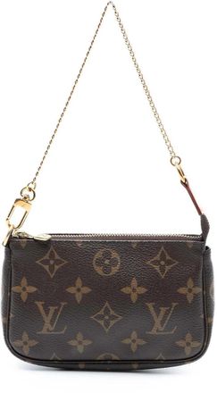 Louis Vuitton Crossbody Bags - Monogram Mini Pochette Accessoires - Gr. unisize - in Braun - für Damen