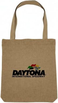 Fabulous Sac Shopping Tote Bag Aspect Lin - Arcade Racing Retro Gaming Jeux Course Voiture Jeux Video - Sac de Courses Toile Epaisse 360g Beige Naturel Cabas P