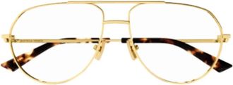 Bottega Veneta unisex, Accessoires, Jaune, Taille: 57 MM Optical Frame