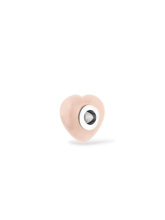 Purelei LEI Rosequarz Heart Charm