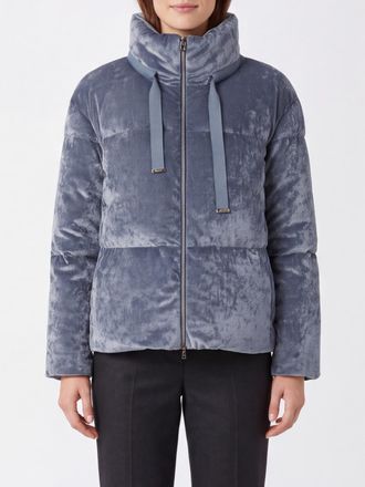 Herno Gesteppte Mikrofaser-Daunenjacke von mit Stehkragen und Kapuze