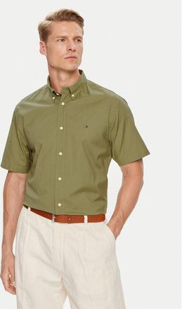 Tommy Hilfiger Hemd MW0MW33809 Grün Regular Fit