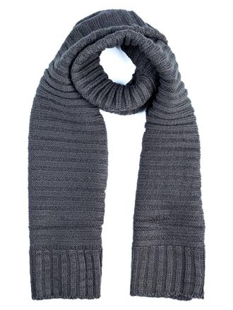 Passigatti Tuch Wolliger Strickschal gerippt