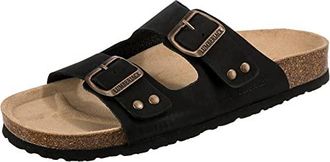 Lumberjack Lumberjack Femme Jolie Sandale Glissante, Black, 37 EU