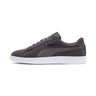 Puma Unisex Puma Smash V2 Sneaker, Castlerock Puma Black White, 37.5 EU